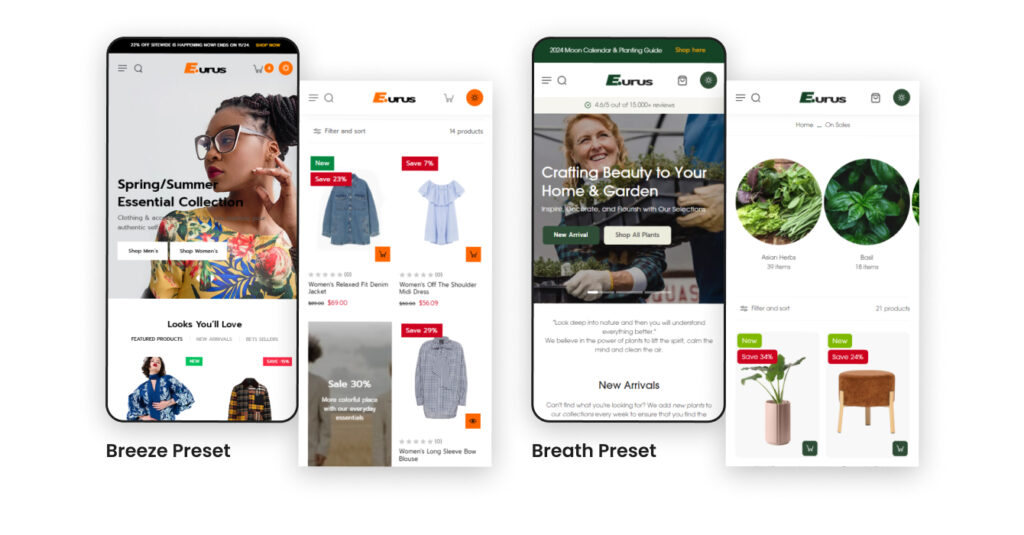 Eurus Theme - Shopify Theme for Speed, UX and Conversion