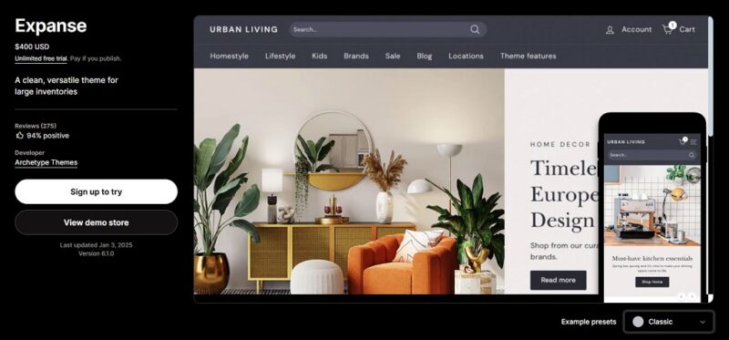 Expanse Shopify Theme Review: Is It Worth $360 [2025]