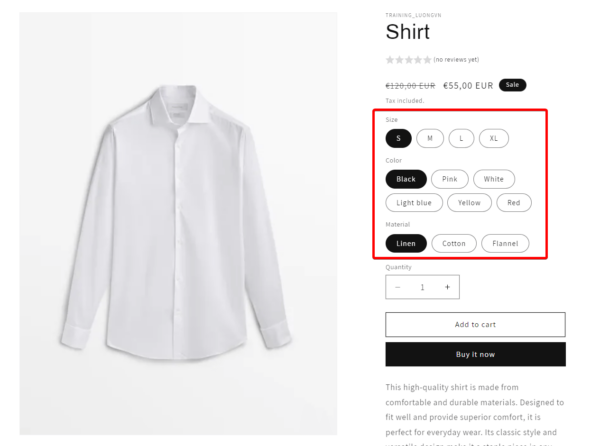 How to add Custom Product Options in Shopify: A complete guide