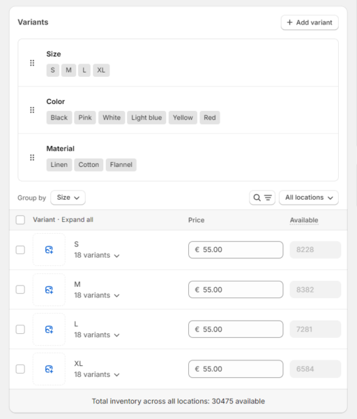 How to Add Custom Product Options in Shopify (Guide)