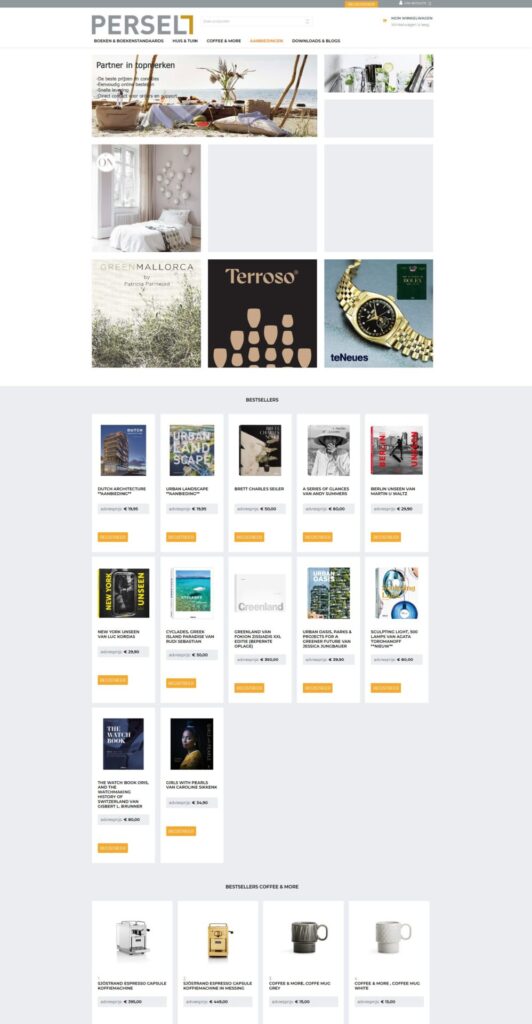 Persell: Developing Shopify B2B Website for Prospering - Omni Themes