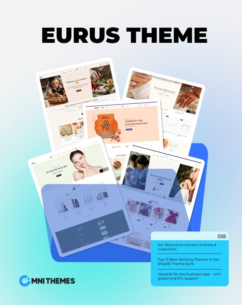 Eurus Theme - Shopify Theme for Speed, UX and Conversion